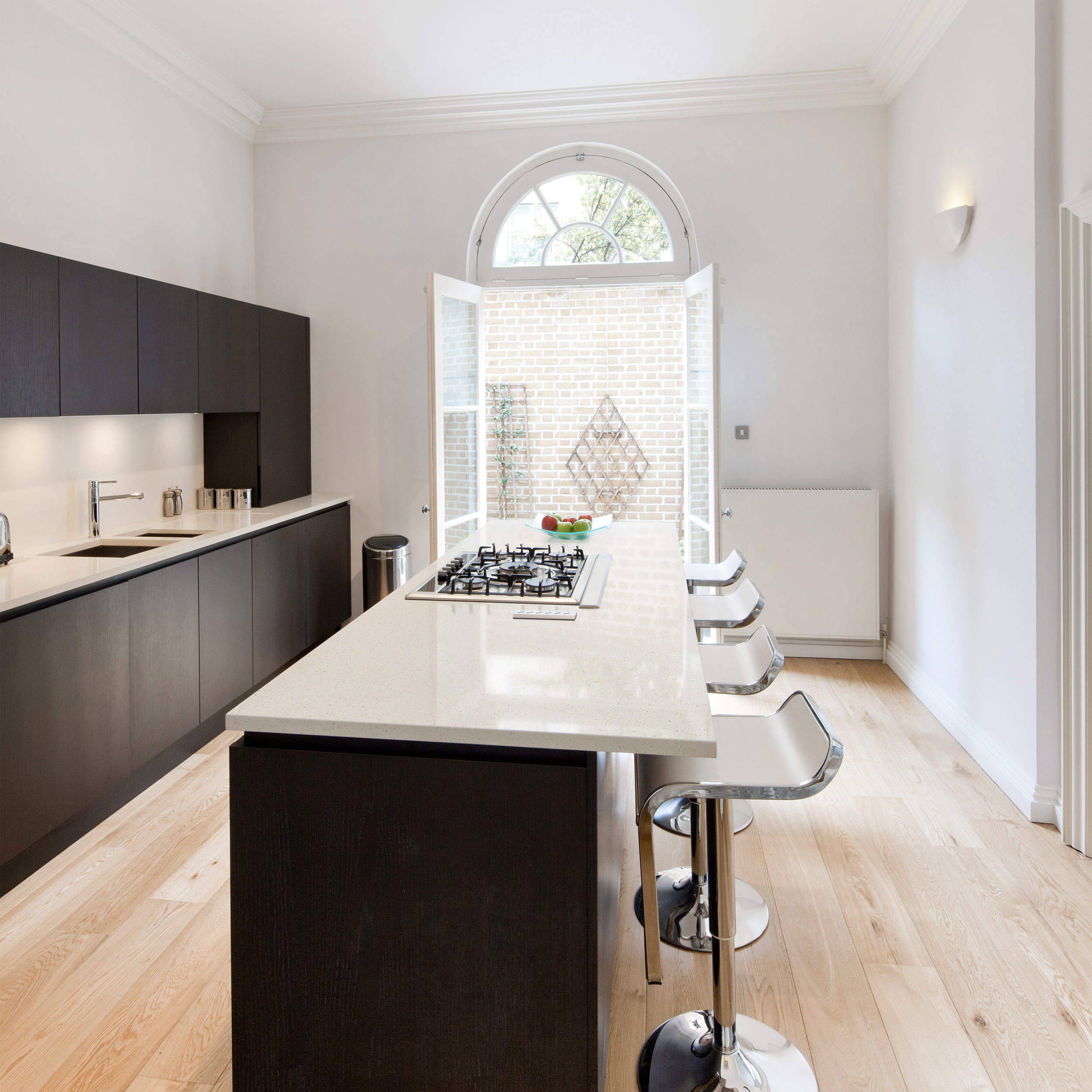 Plancha Quartz Stone Blanco Glaciar | mK.cl