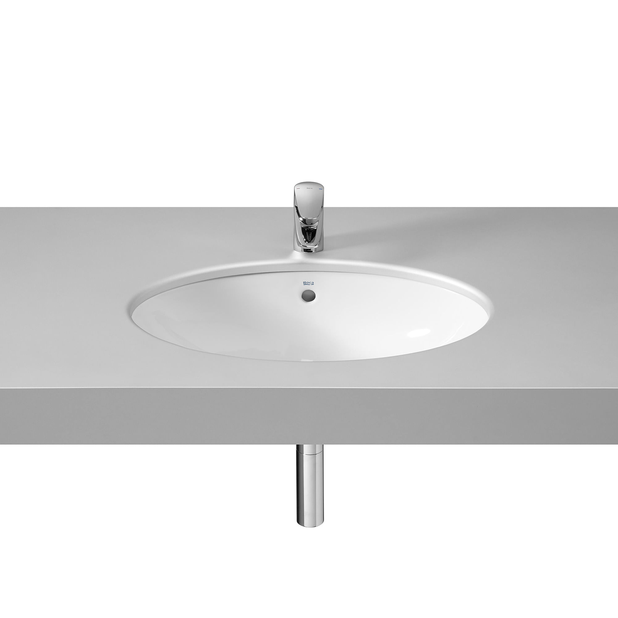 Lavamanos Bajo Cubierta Ovalado Berna Blanco 500x420x135 mm