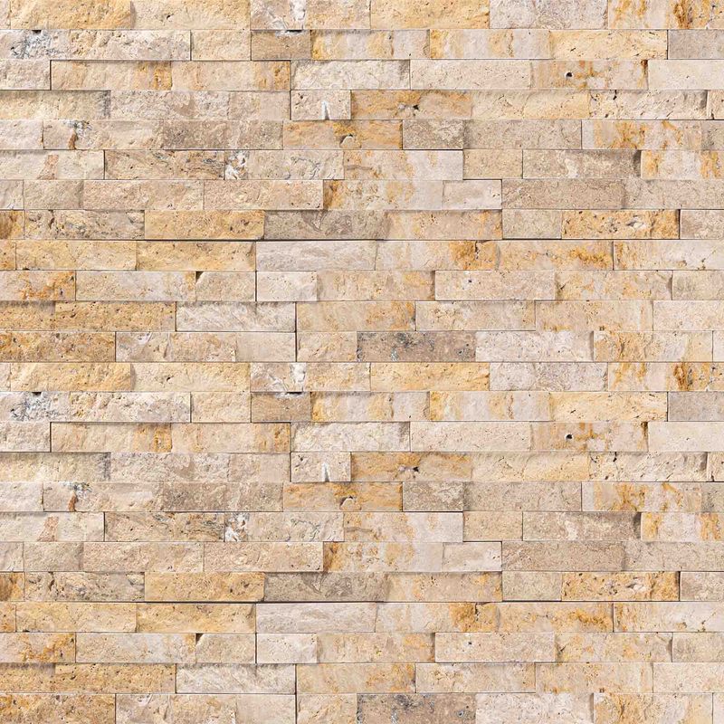 Piedra Fachaleta Beige Rústica 15x60 cm | mK.cl