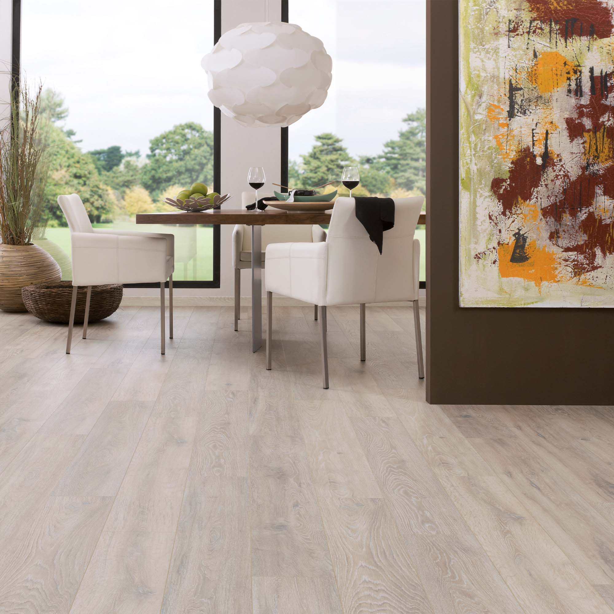 Piso Orgánico Nirvana Colorado Beige 1288x195x8 mm | mK.cl - MK