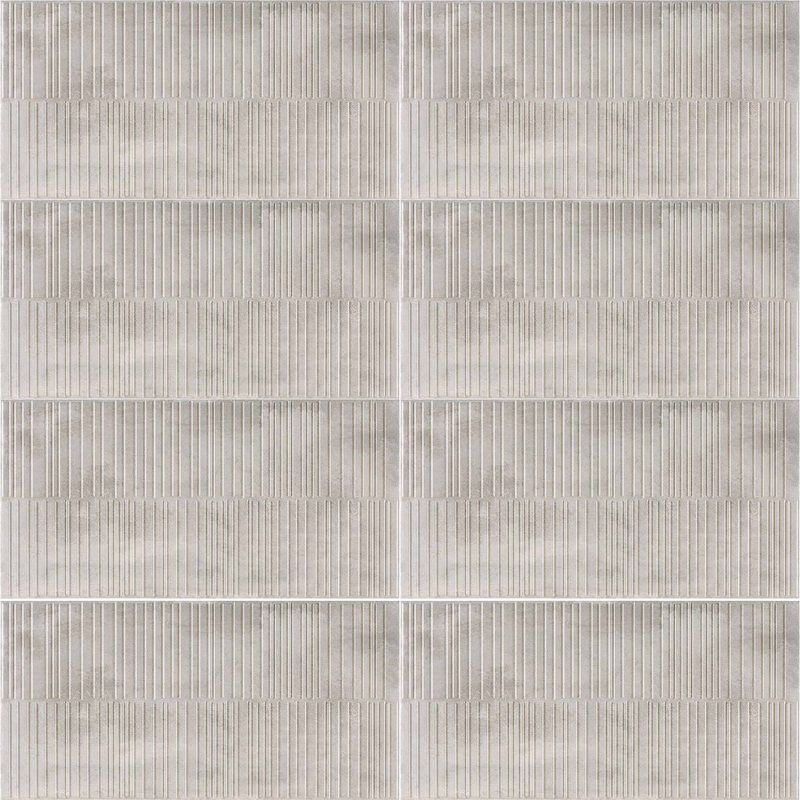 Porcelanato Essen Gris Relieve Lineal Mate Rústico 45x90 cm - MK